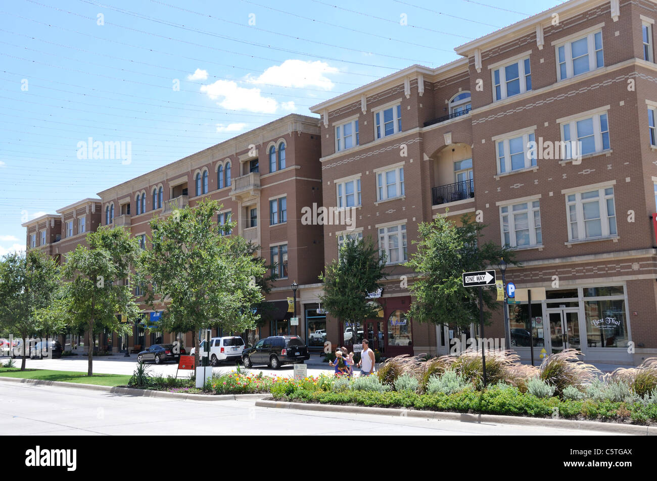 Frisco texas street downtown hi-res stock photography and images - Alamy