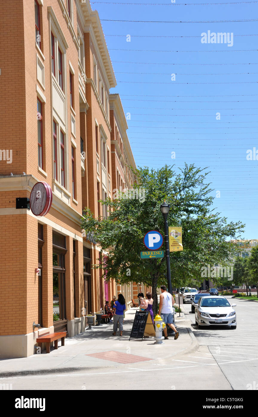 Frisco texas street downtown hi-res stock photography and images - Alamy