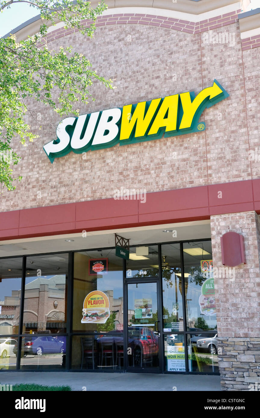 Subway shop us hi-res stock photography and images - Alamy