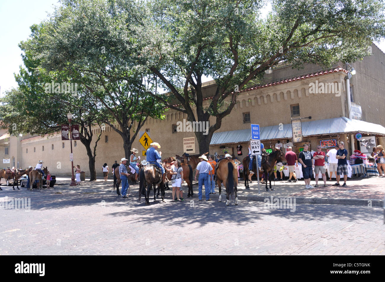 Stockyards, Fort Worth, Texas, USA Stock Photo - Alamy