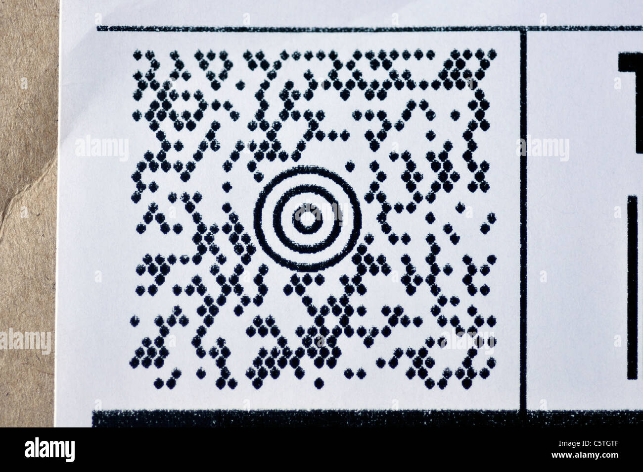 QR Quick Response code Stock Photo - Alamy