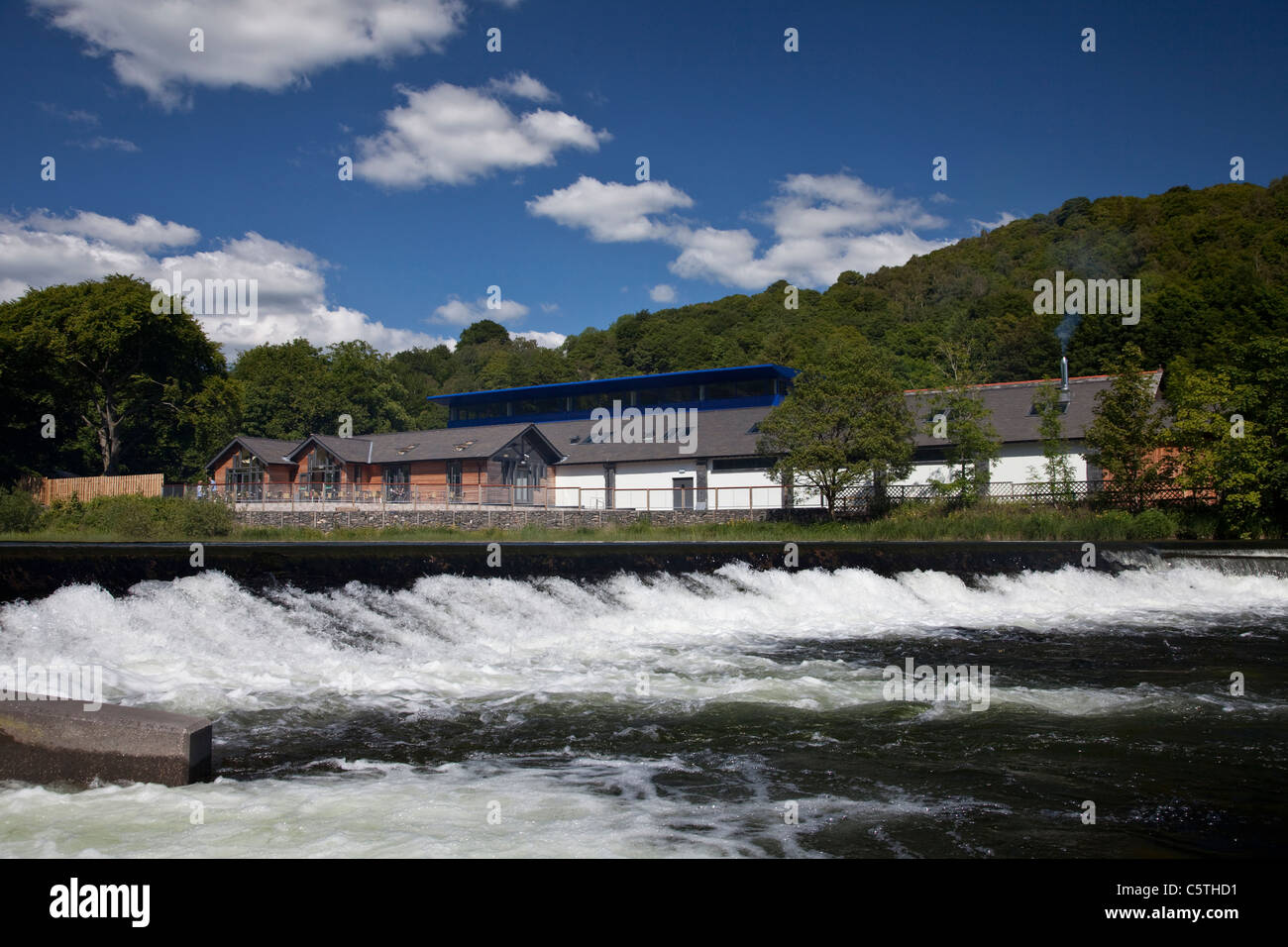 Exterior of the Lakeland Motor Museum in Backbarrow, Nr Newby Bridge ...