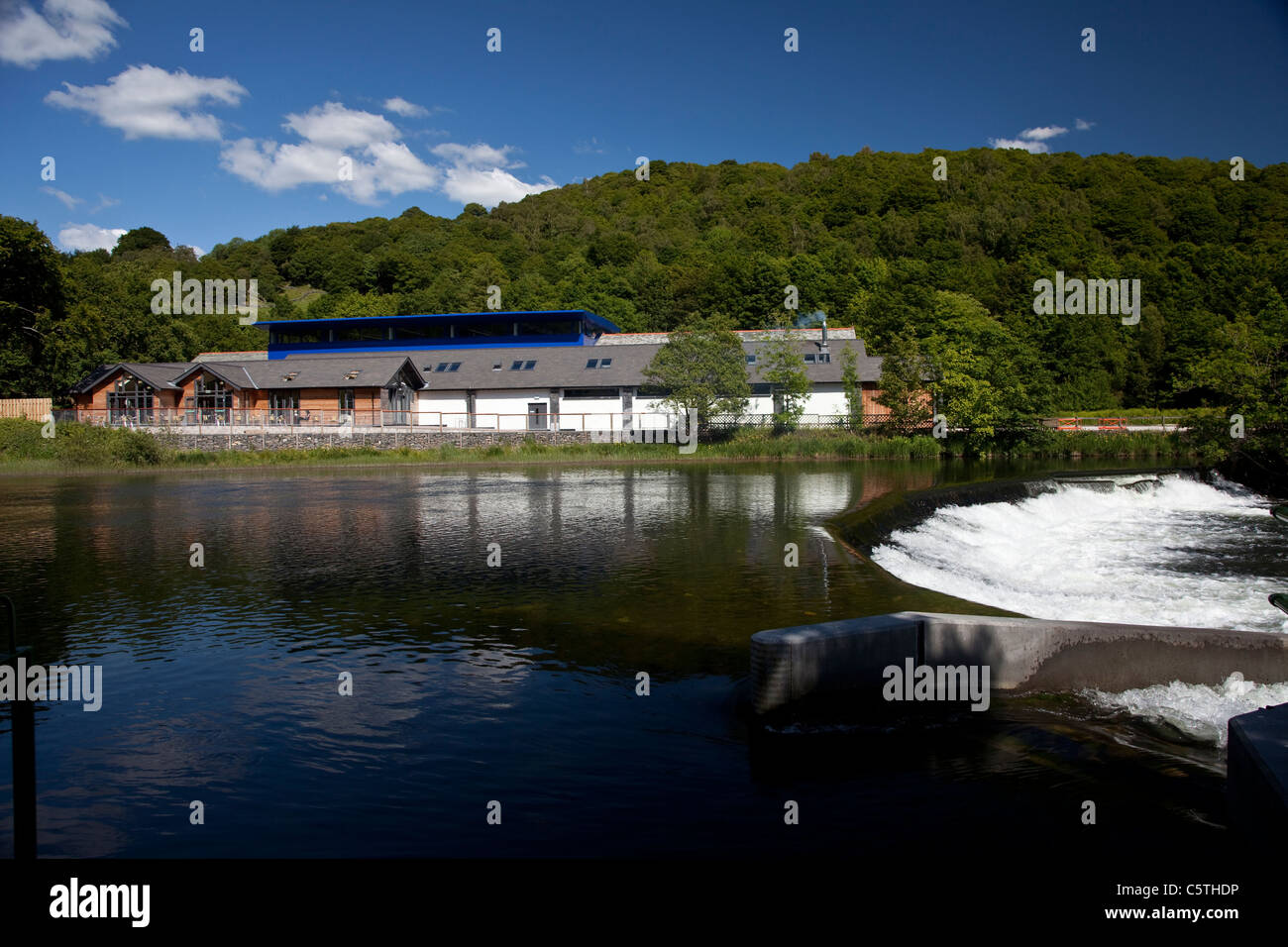 Exterior of the Lakeland Motor Museum in Backbarrow, Nr Newby Bridge ...