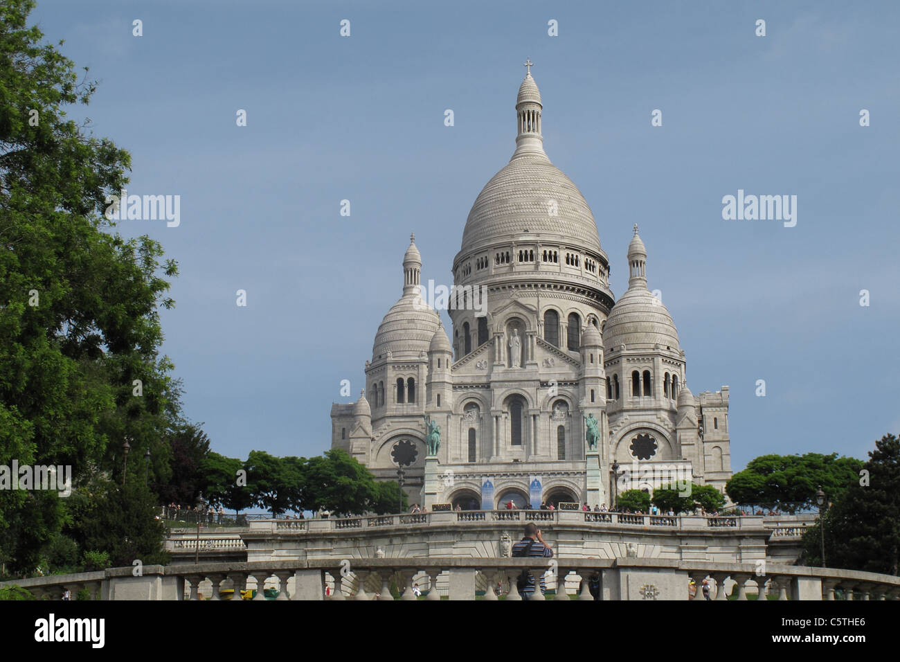 Sacre Coeur cathedral in Paris Stock Photo - Alamy
