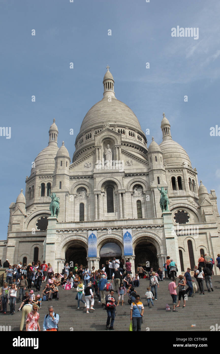 Steps sacre coeur paris hi-res stock photography and images - Alamy