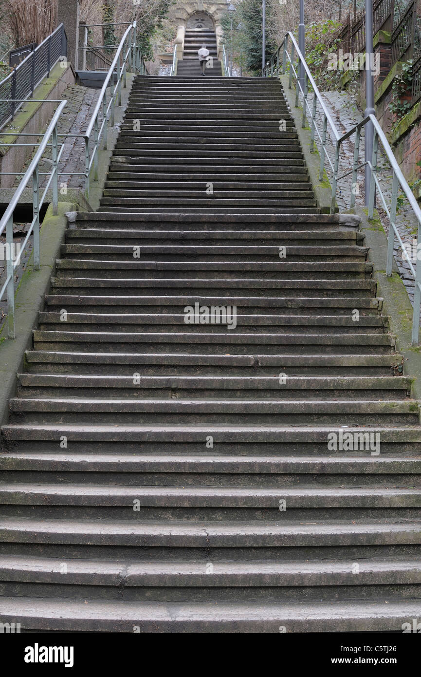 Germany, Stuttgart, Staircase, low angle view Stock Photo - Alamy