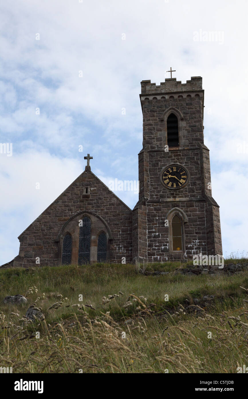 The church in Castlebay, Barra in the Outer Hebrides Stock Photo - Alamy