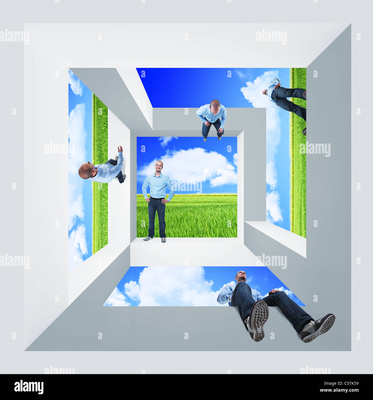 Impossible shape hi-res stock photography and images - Alamy