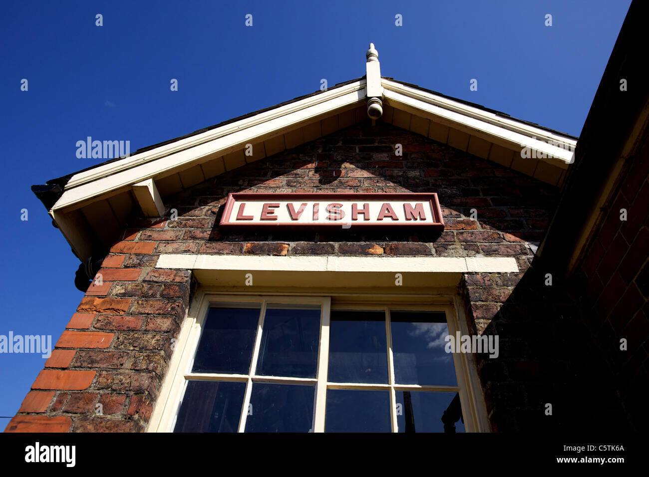 Levisham Railway Station signal box, Ryedale, North Yorkshire Moors ...