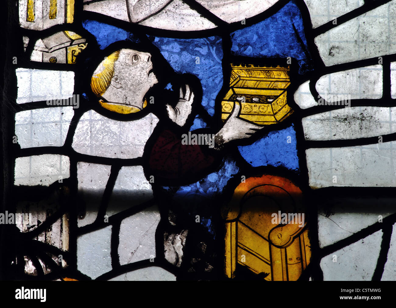 Medieval stained glass hi-res stock photography and images - Alamy