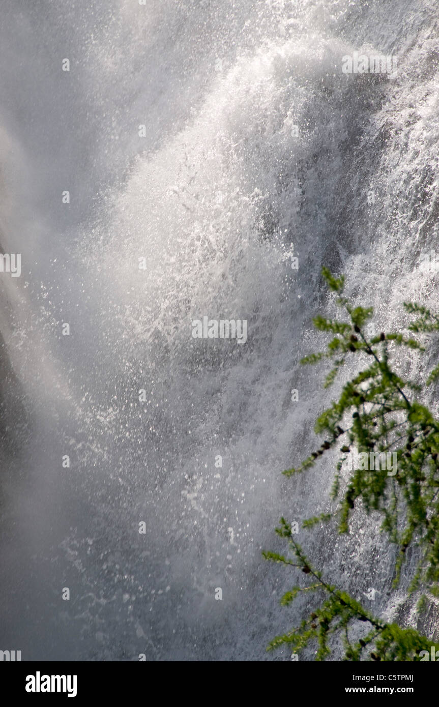 Italy, South Tyrol, Eisacktal, Waterfall Stock Photo - Alamy