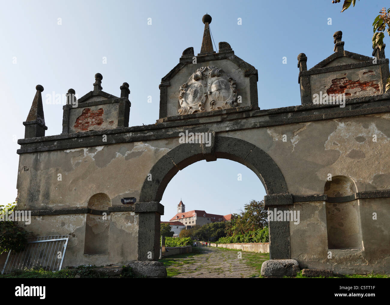 Austria, Styria, View of riegersburg castle Stock Photo - Alamy