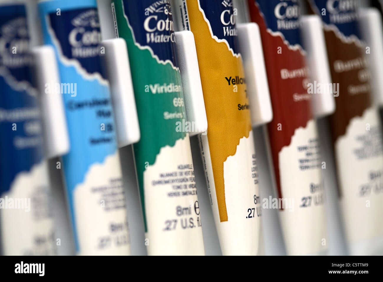 Tubes of paint Stock Photo - Alamy