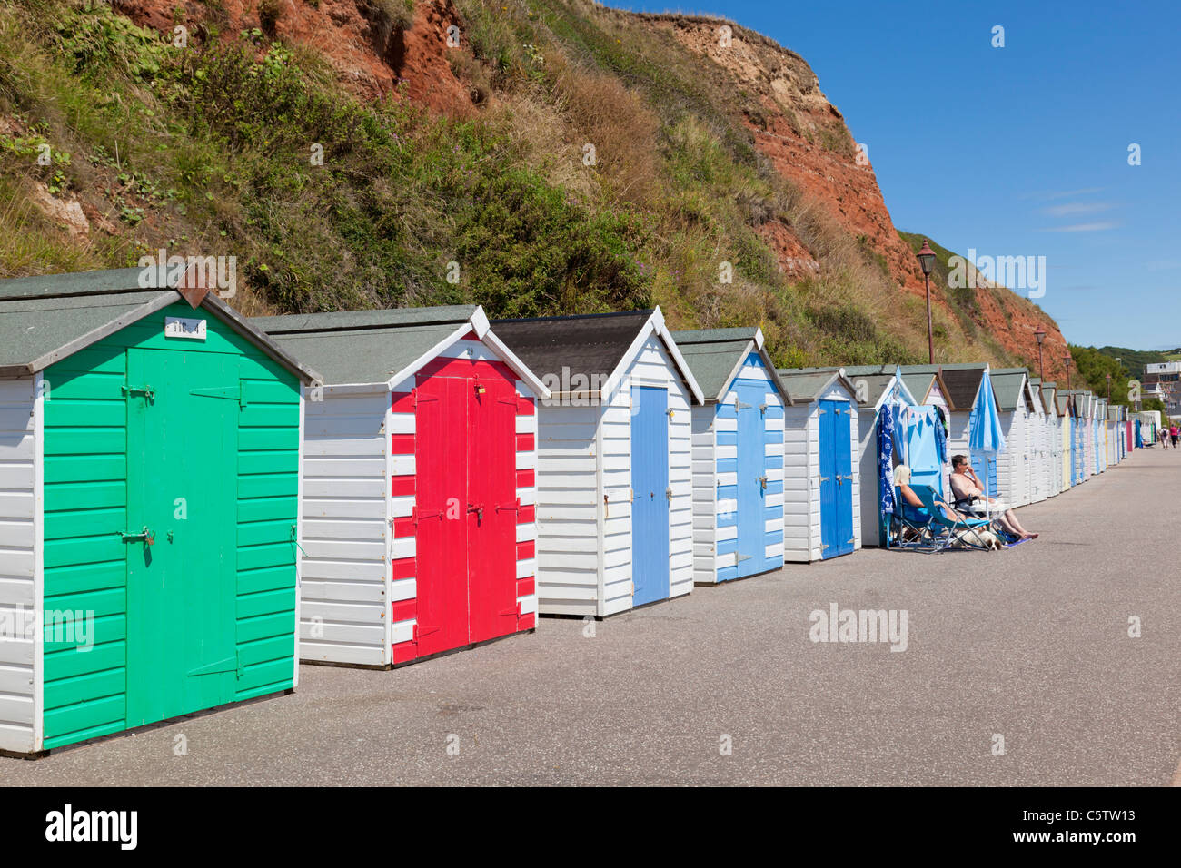 Devon huts hi-res stock photography and images - Alamy