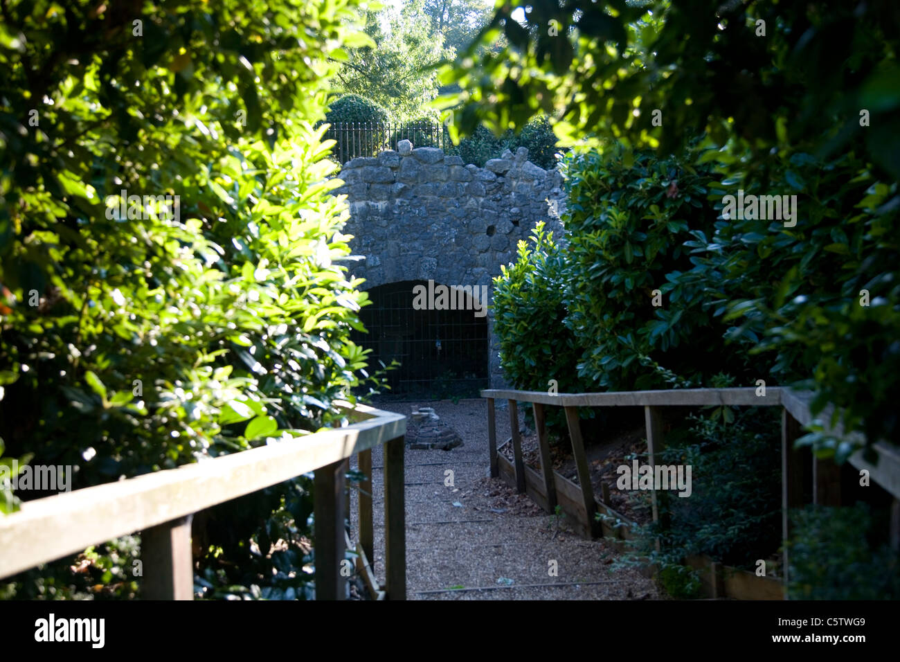 Grotto in Marble Hill Park Stock Photo - Alamy