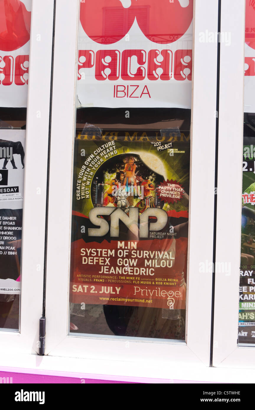 Pacha nightclub sign poster ibiza hi-res stock photography and images ...