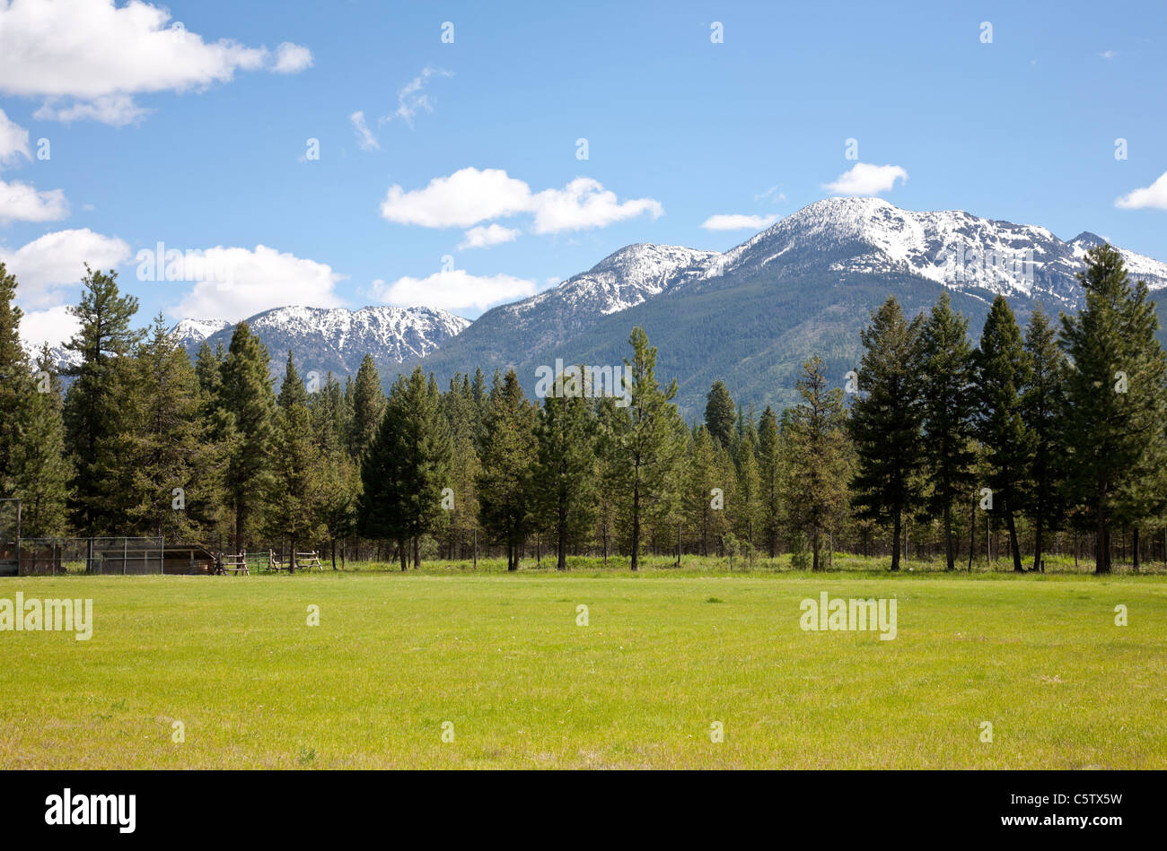 Swan Mountain Range, Rockies, MT Stock Photo - Alamy