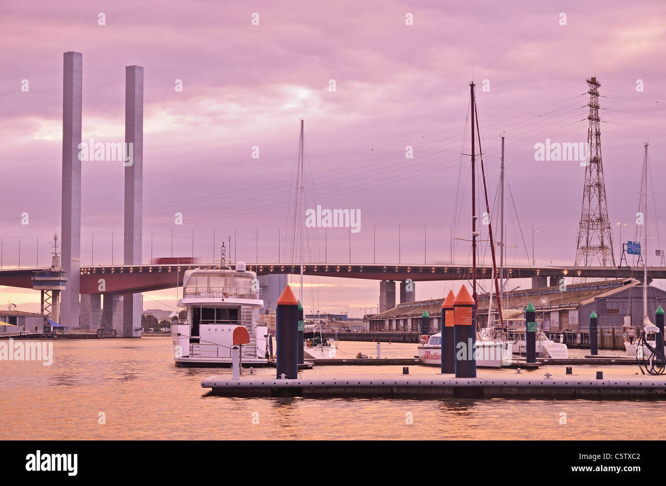 Australia, Victoria, View of melbourne docklands Stock Photo - Alamy