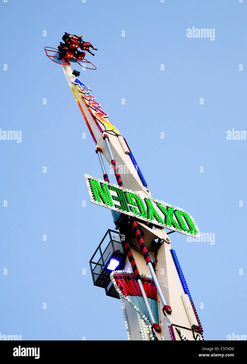 Amusement Fun Fair Rides Stock Photo - Alamy