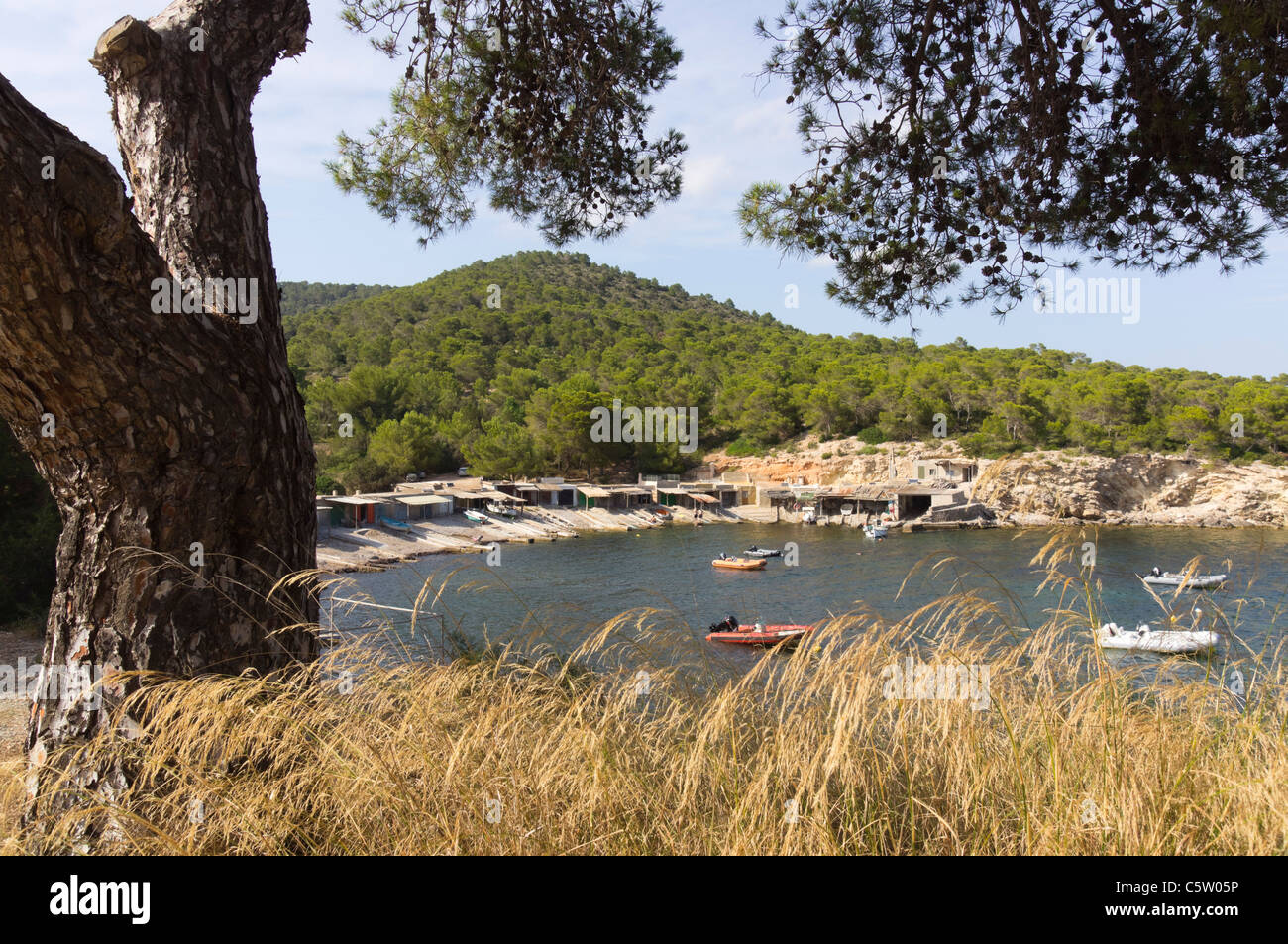 Bay beach ibiza hi-res stock photography and images - Alamy
