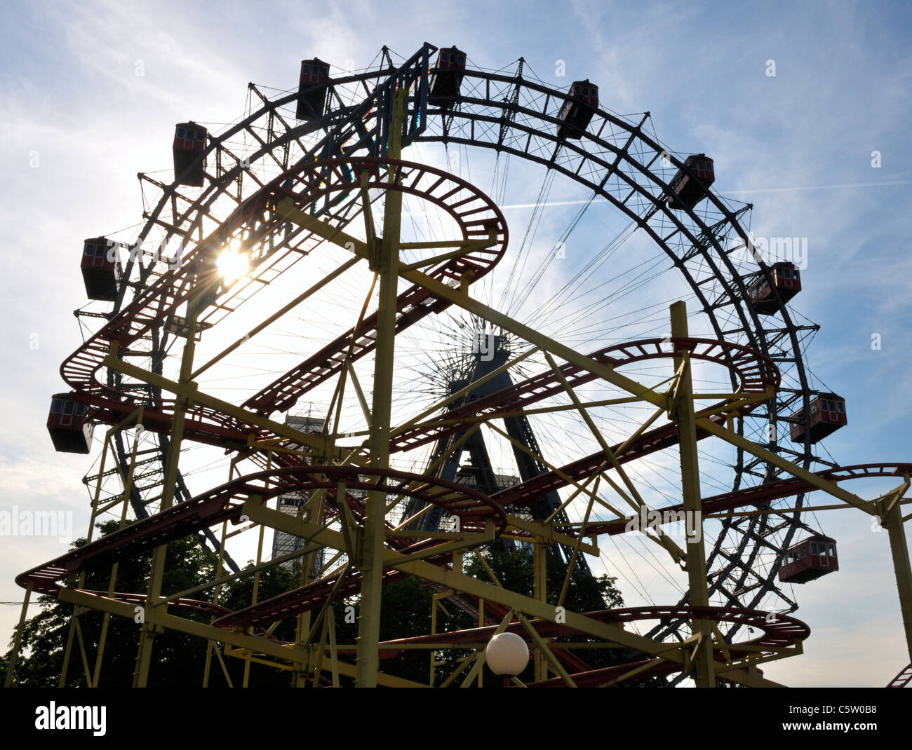 Ferris wheel prater vienna hi-res stock photography and images - Alamy