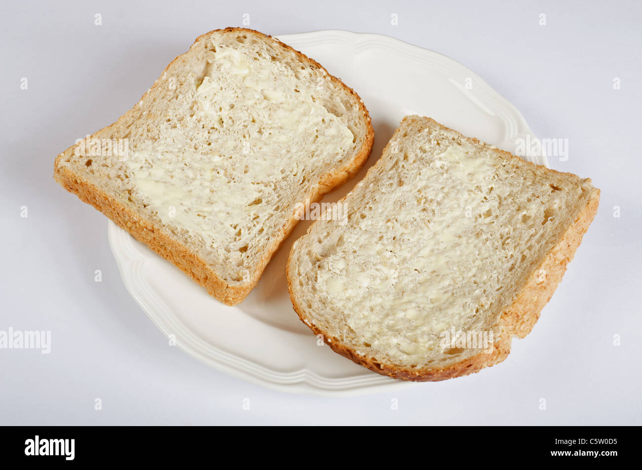 Bread and butter Stock Photo - Alamy