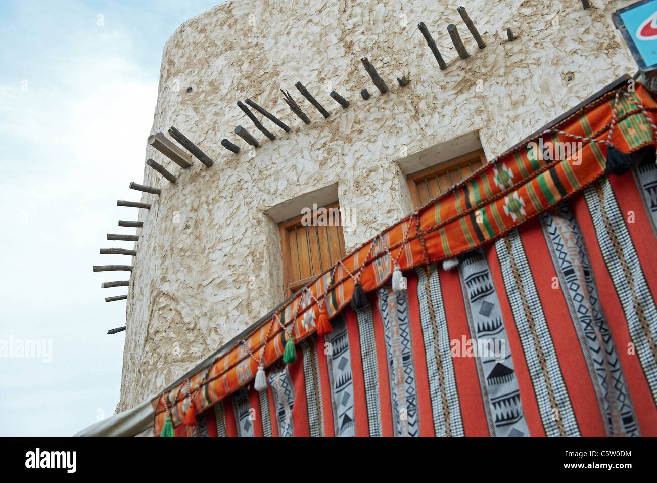 traditional building architecture souk souhk waqif doha qatar middle ...