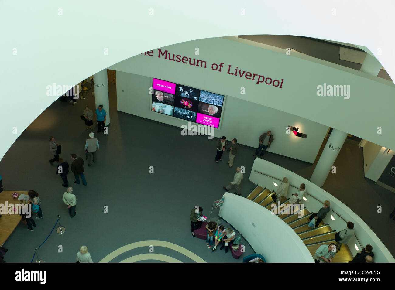 Inside the Museum of Liverpool, Liverpool, England UK Stock Photo - Alamy