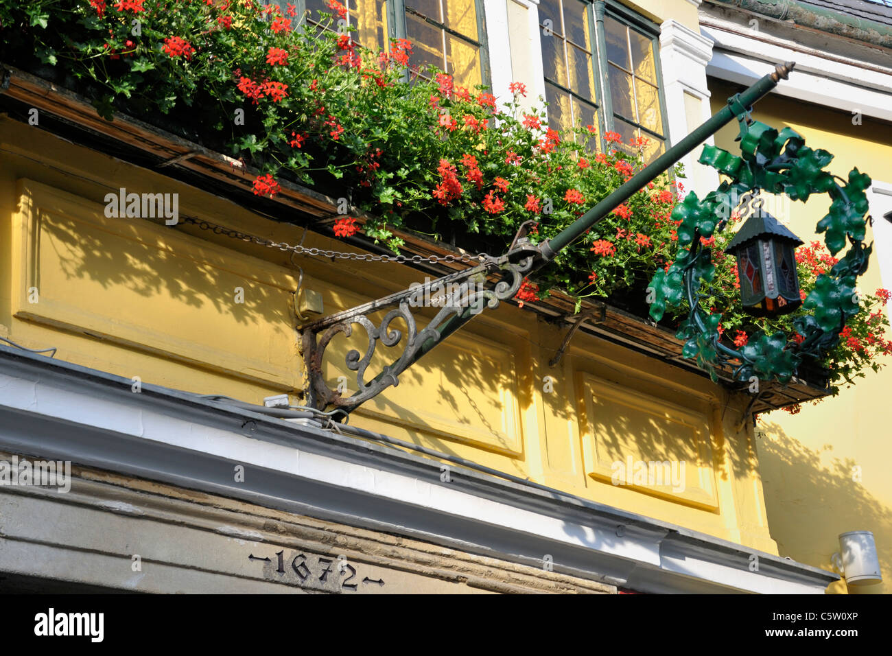 Heuriger Pub in Grinzing district of Vienna Austria Europe June 2011 ...