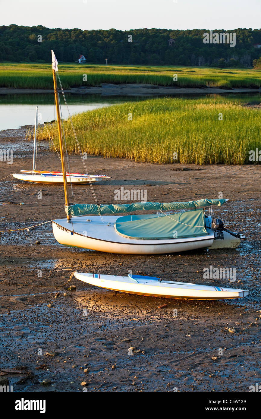 Pamet harborsmall boats hi-res stock photography and images - Alamy
