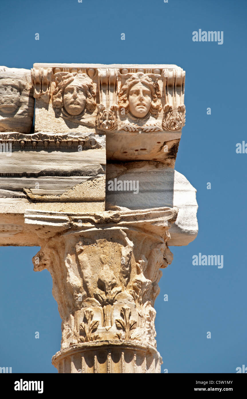 Side Turkey Temple of Apollo Athena Apollon Roman Stock Photo - Alamy