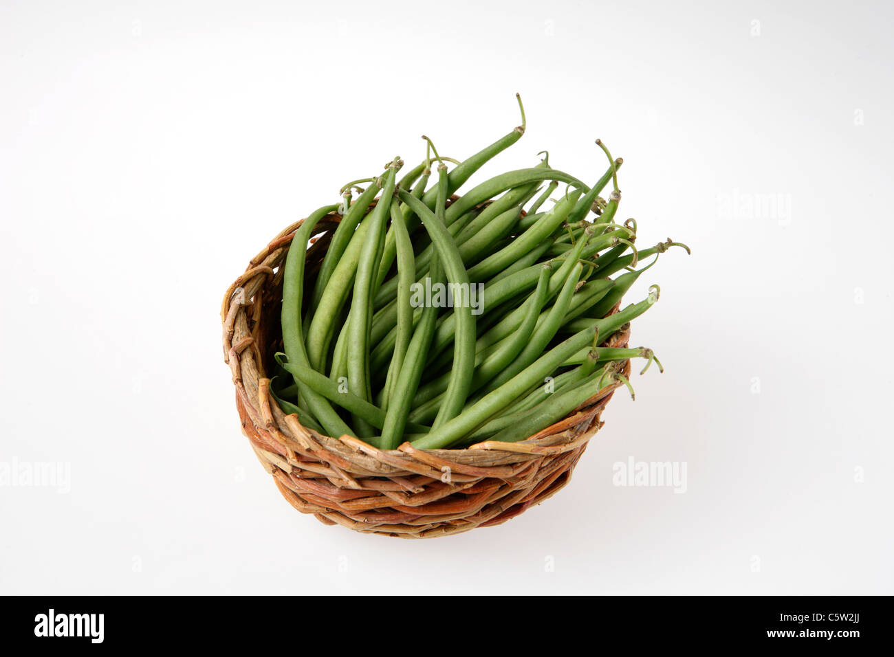 Green bean basket hi-res stock photography and images - Alamy