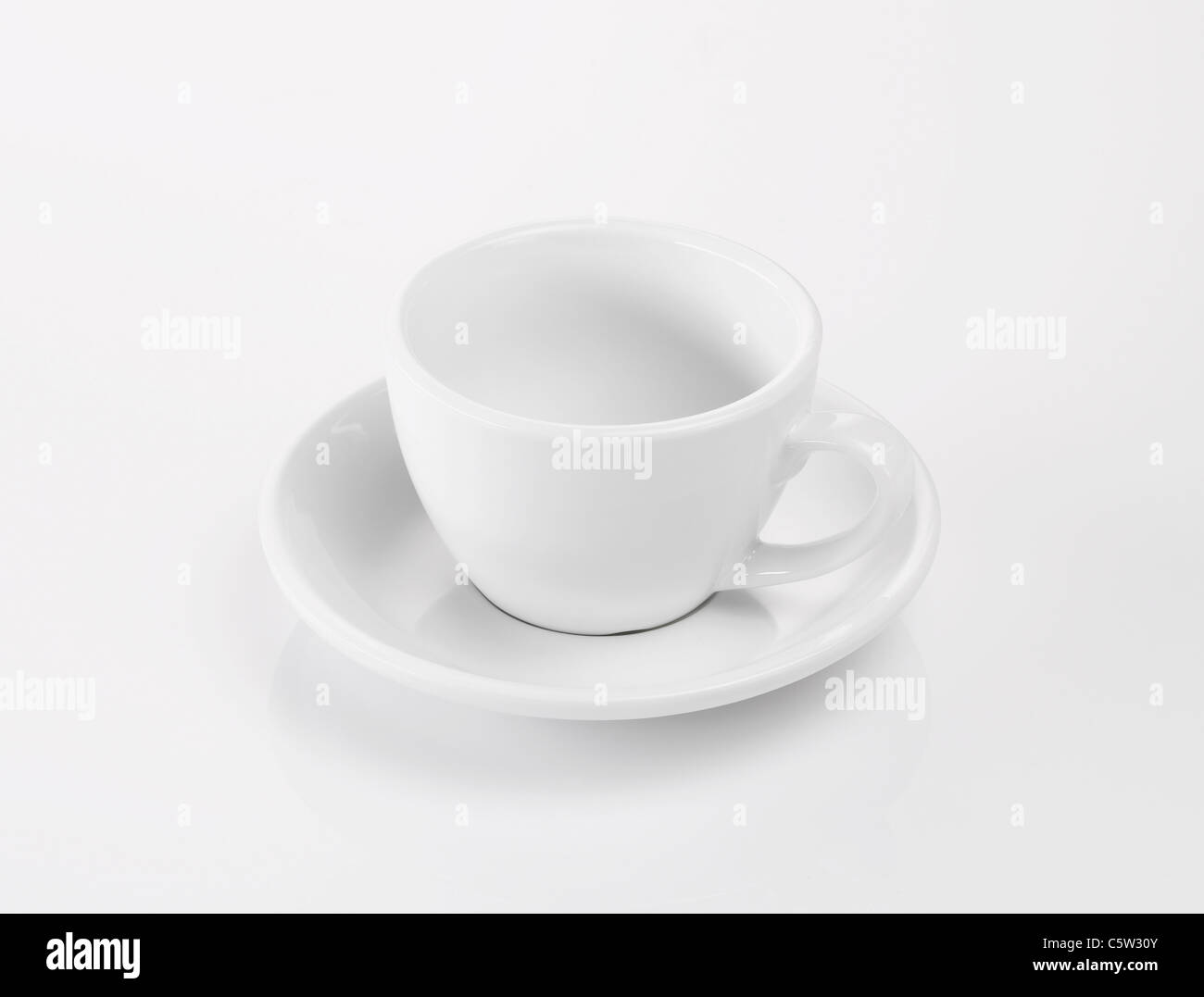Cup and Saucer Stock Photo - Alamy