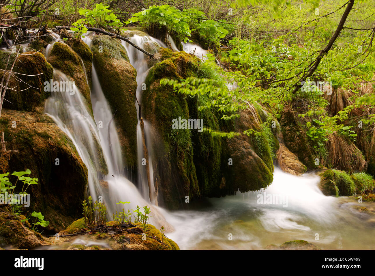 Small waterfalls plitvice lakes hi-res stock photography and images - Alamy