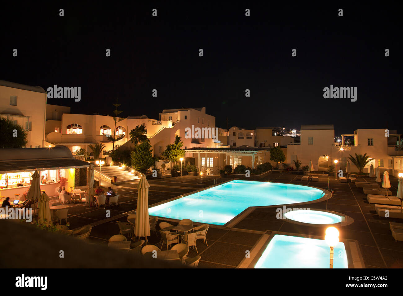 Santorini, Greek Island, Cyclades, Greece, holiday complex, El Grece ...