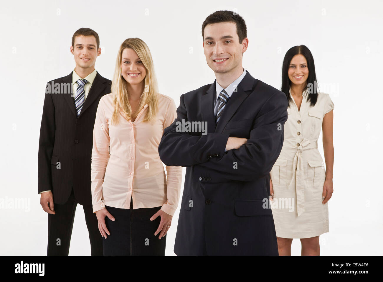 Portrait team man in Cut Out Stock Images & Pictures - Alamy
