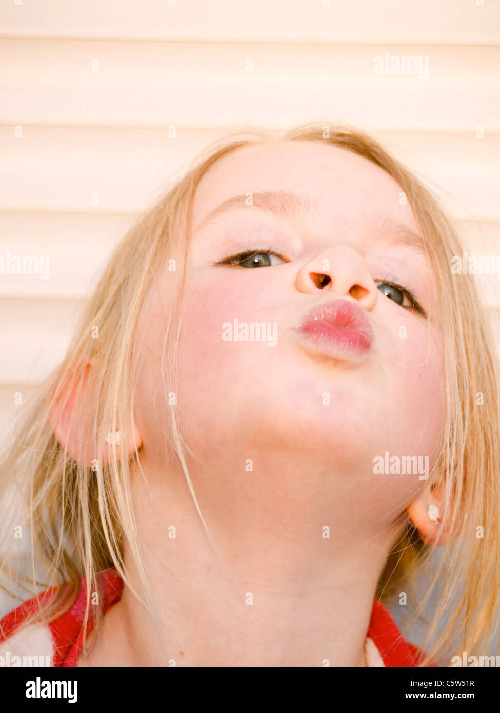 Cute children pouting camera hi-res stock photography and images - Alamy
