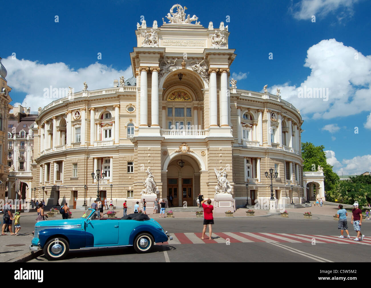 Opera and ballet theater, Odessa, Ukraine Stock Photo - Alamy