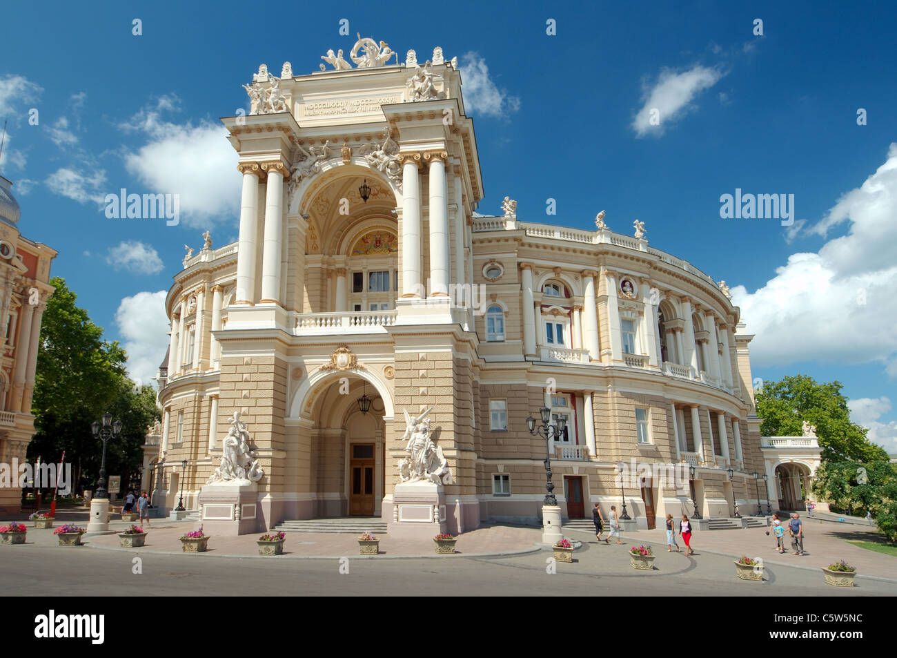 Opera and ballet theater, Odessa, Ukraine Stock Photo - Alamy