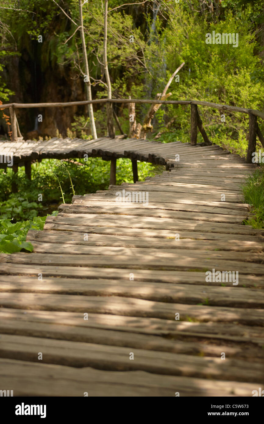 Timber boardwalk pathway hi-res stock photography and images - Alamy