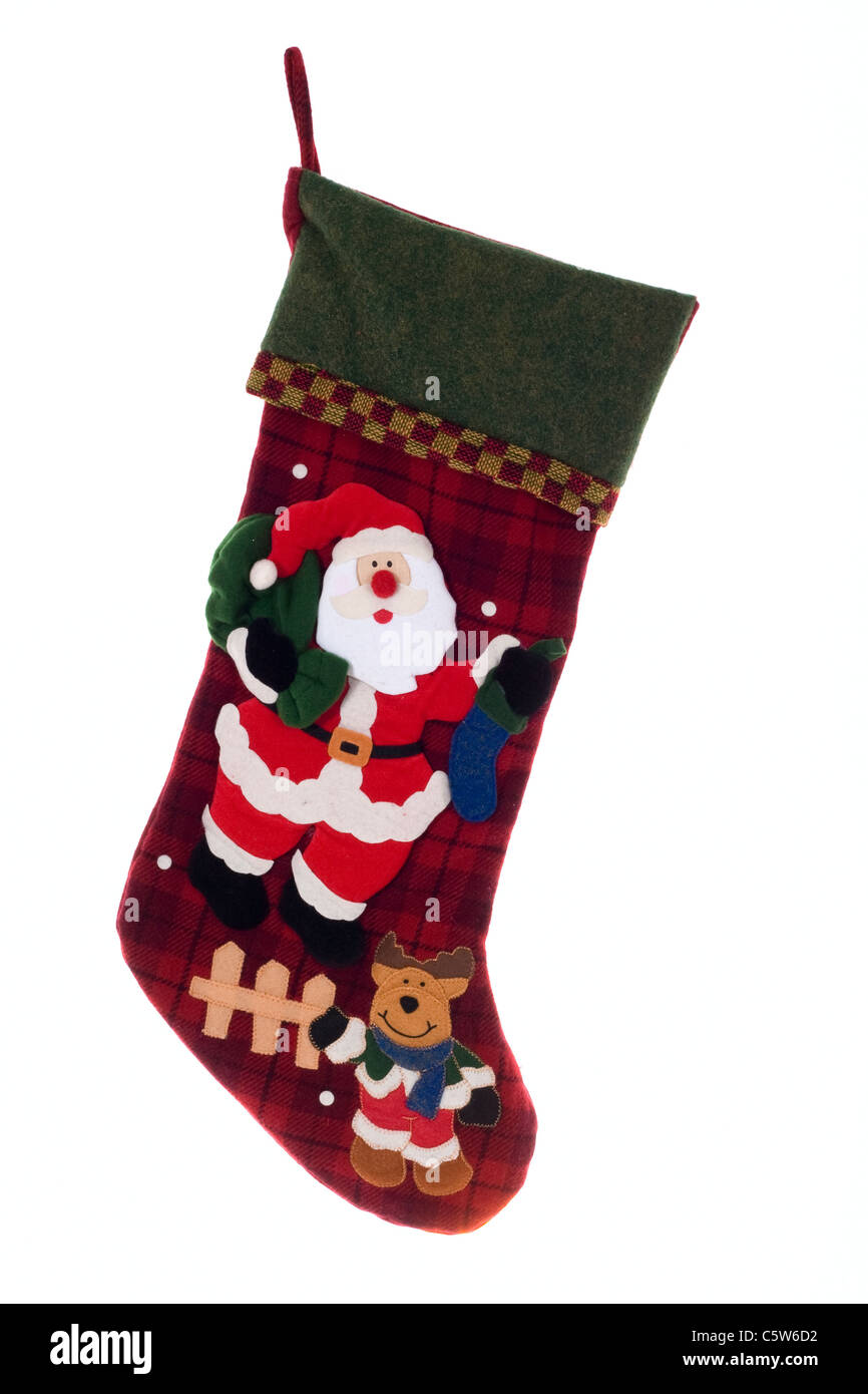 Santa stocking hi-res stock photography and images - Alamy