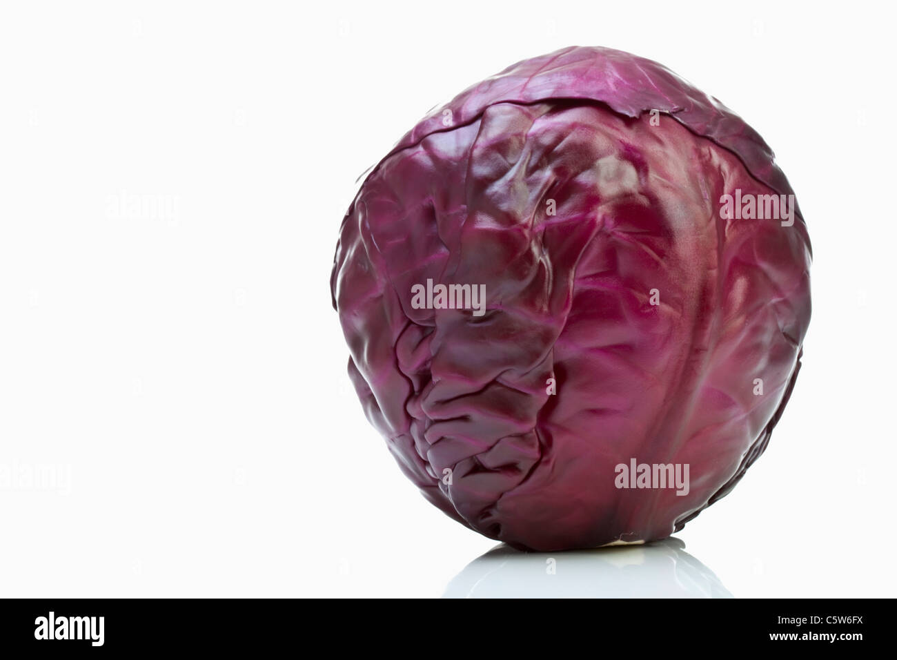 Raw red cabbage (Brassica oleracea Stock Photo - Alamy
