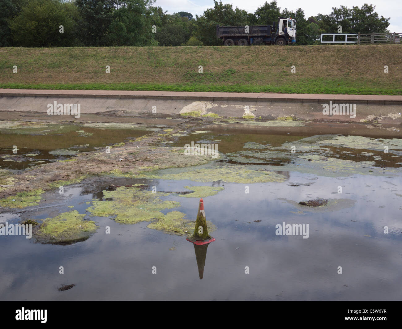 Exwick flood relief channel hi-res stock photography and images - Alamy