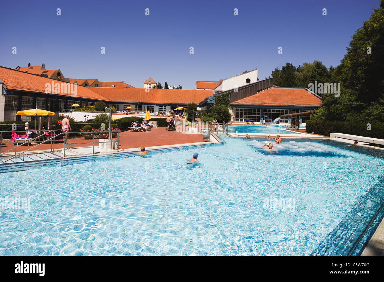 Germany, Bavaria, Bad Griesbach, Hot springs Stock Photo - Alamy