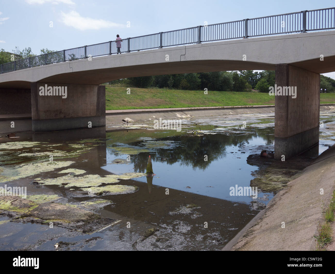 Exwick flood relief channel hi-res stock photography and images - Alamy