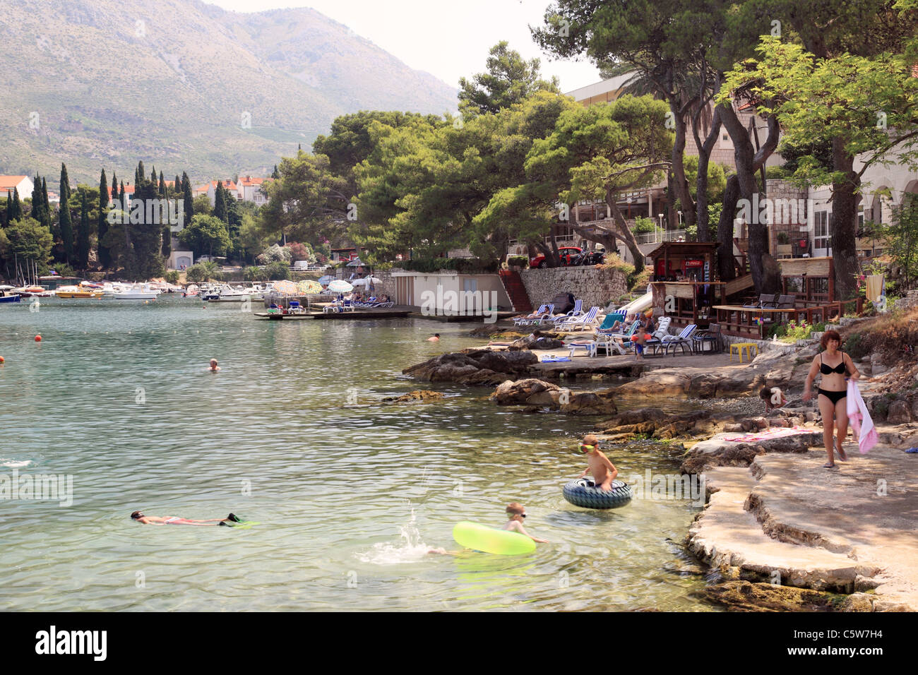 Cavtat beaches hi-res stock photography and images - Alamy