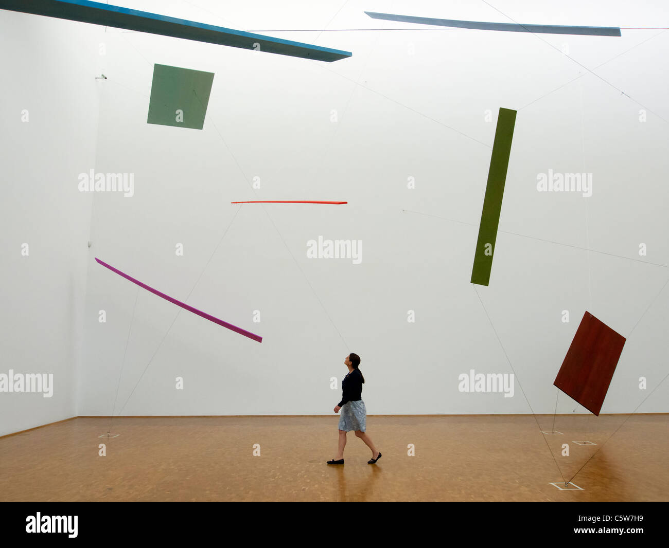 modern art on display at Museum Ludwig in Cologne Germany Stock Photo ...