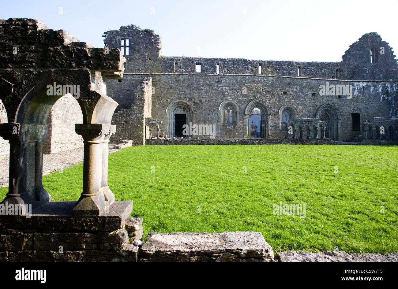 Ireland, Cong Abbey, Ruin Stock Photo - Alamy