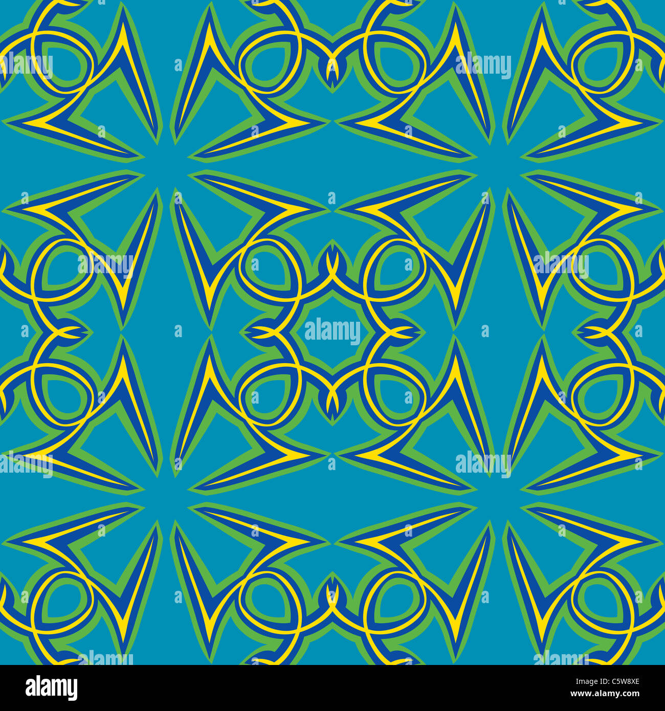 Seamless wallpaper background pattern arranged from the Arabic letter ...