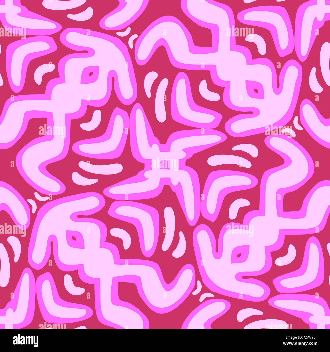 Seamless background wrapping paper design with pink vibrations Stock ...